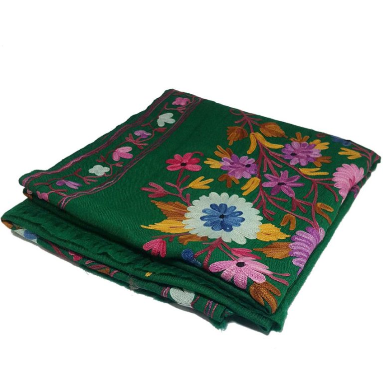 Pure Cashmere Embroidered Cashmere Shawl Wholesale