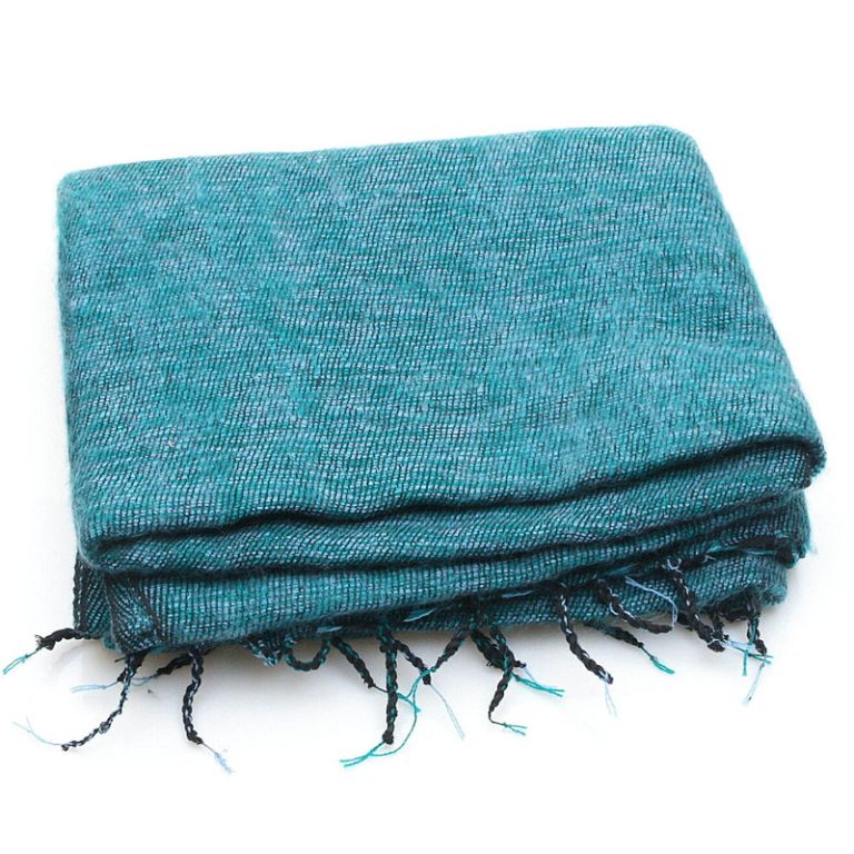 Women Tibetan Yak Wool Shawl - Nepal Pashmina Shawl