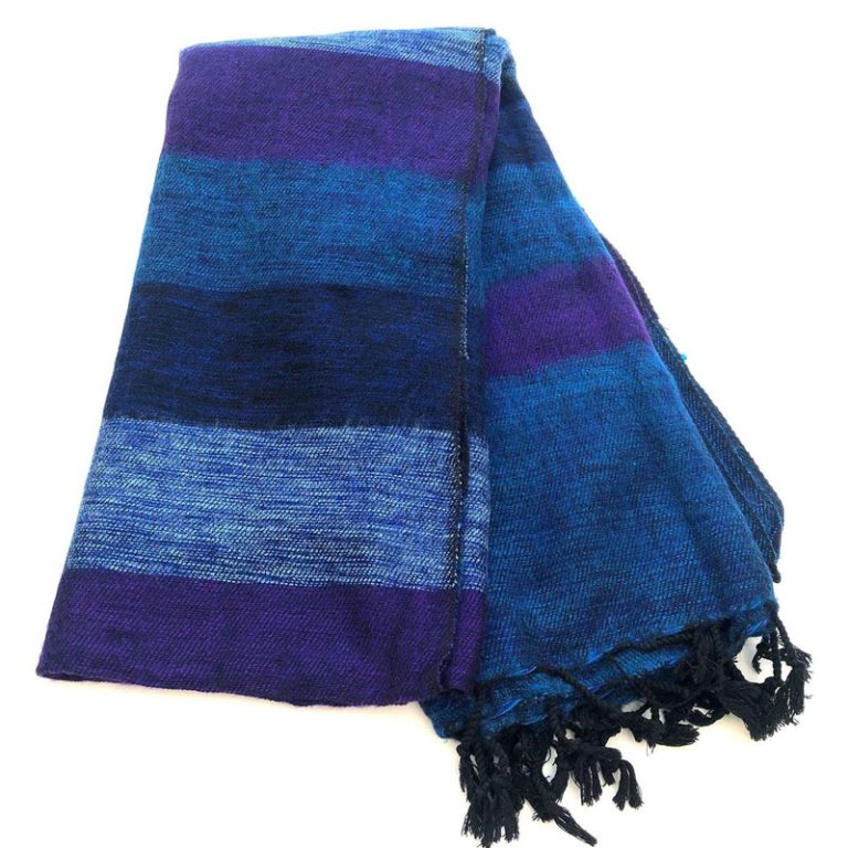 Handmade Travel Yak Wool Shawl - Nepal Pashmina Shawl