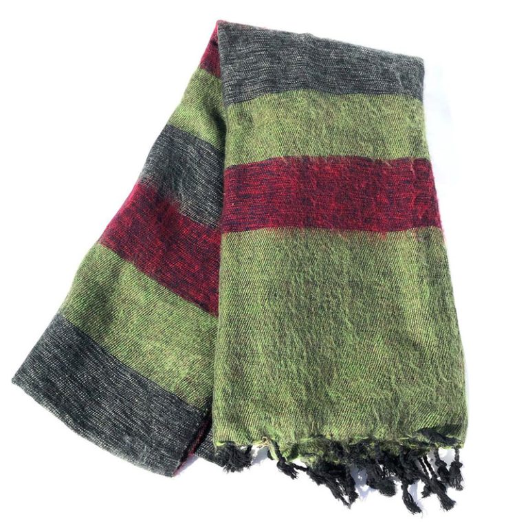 High Quality Tibetan Yak Wool Scarf - Nepal Pashmina Shawl